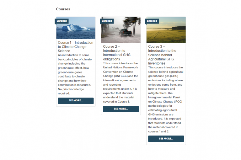 Free climate change & GHG reporting courses now available | Global ...